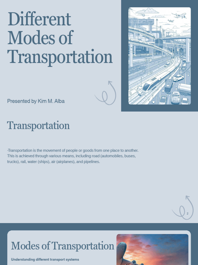 Overview of Transportation Modes | PDF