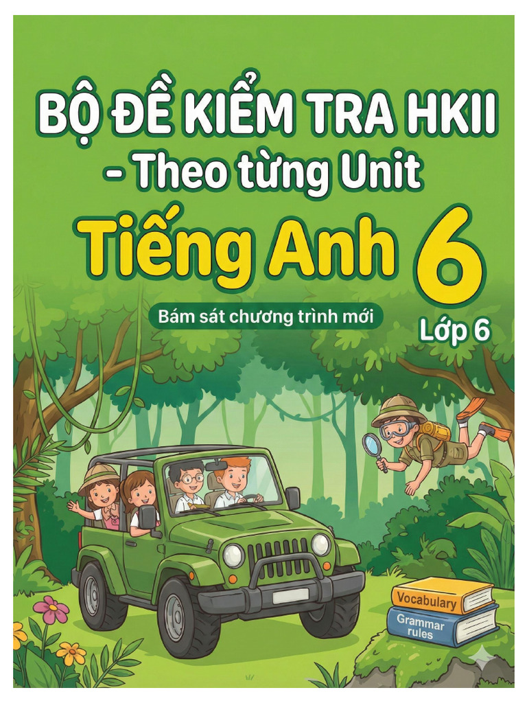 Bộ đề kiểm tra HKII theo từng Unit form mới | PDF | Question