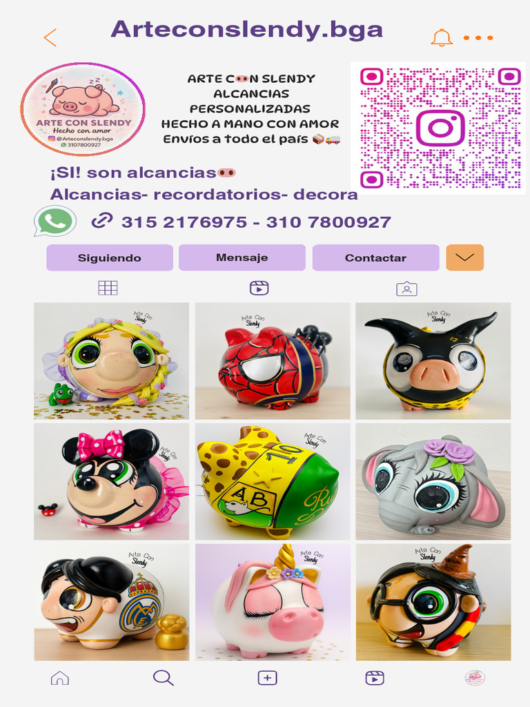 Historia Instagram Plantilla Diseño Comida Fotos Estético Digital Violeta Naranja.pdf | PDF