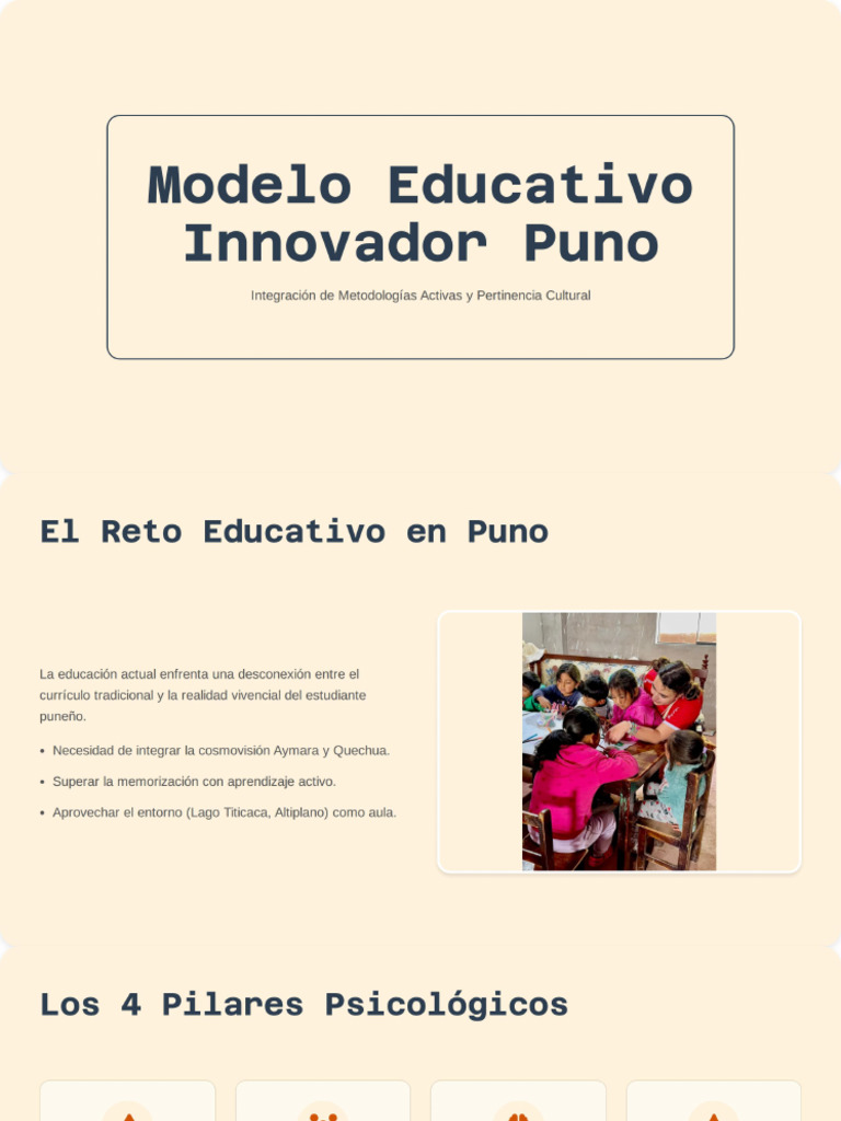 Modelo Educativo Puno (2) | PDF