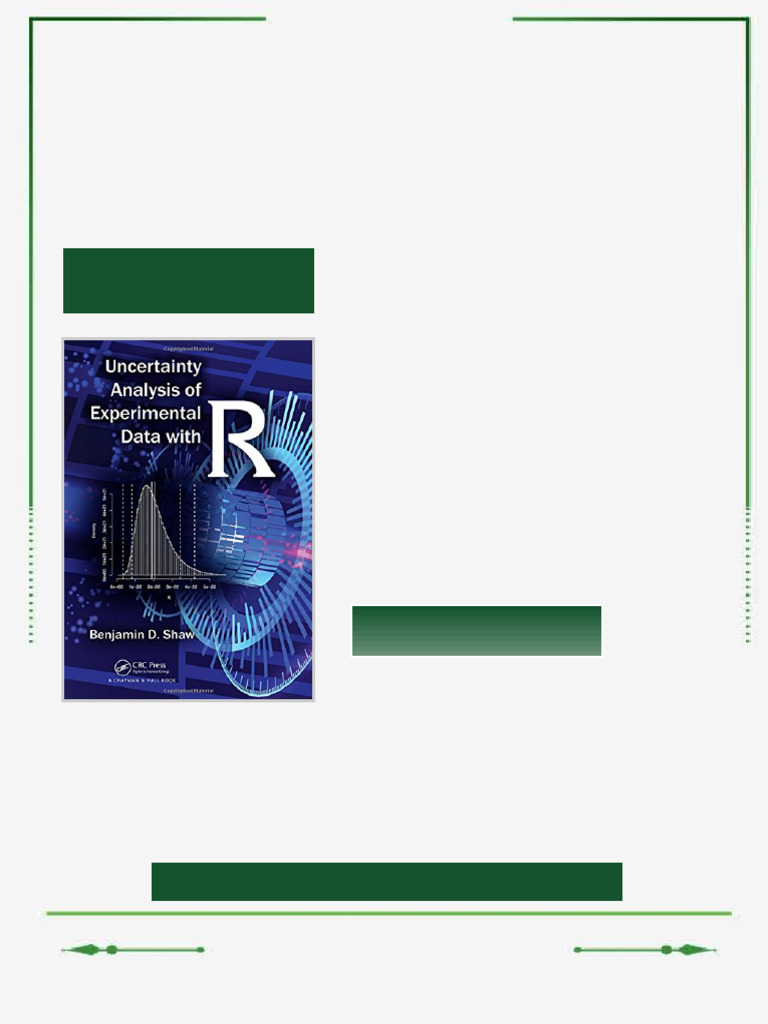 Uncertainty analysis of experimental data with R 1st Edition Benjamin ...
