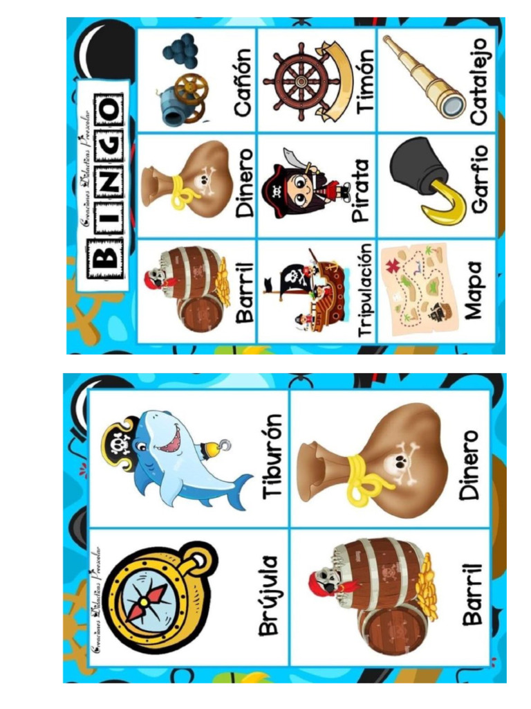 Bingo de Piratas | PDF