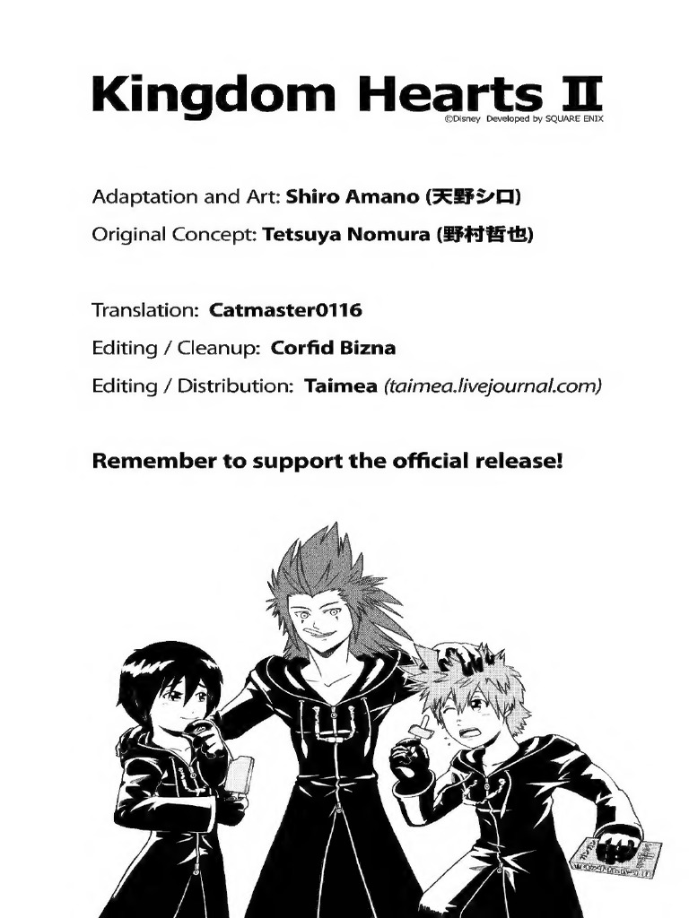 Kingdom Hearts II - V8 c57 | PDF