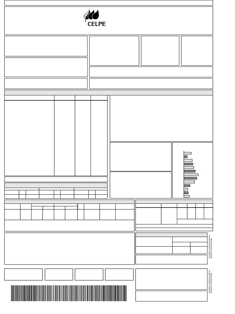 FATURA CELPE 06 2020 RESIDUAL ENTRE DIA 05 06 2020 ATÉ 22 06 2020 | PDF ...