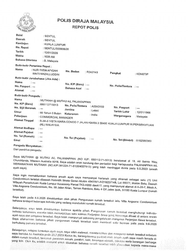 A 20 03 Squatter Issue | PDF