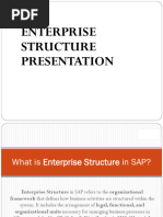 SD Organizational Structure Overview | PDF | Sales | Logistics
