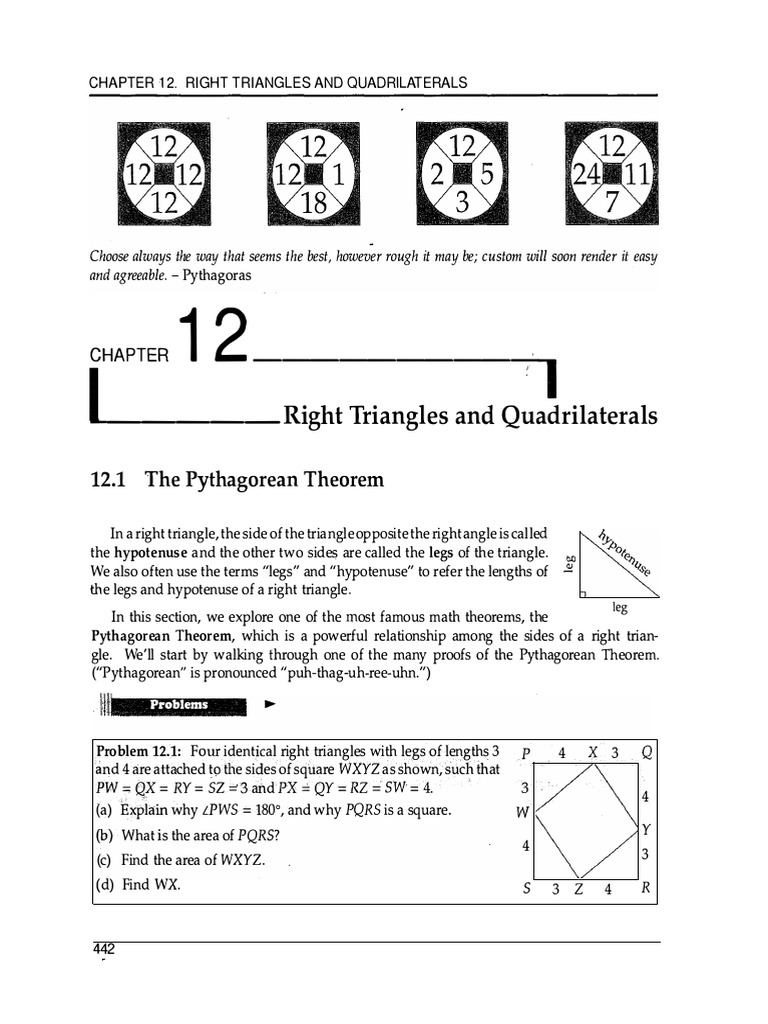 Chapter 12 | PDF | Triangle Geometry | Classical Geometry