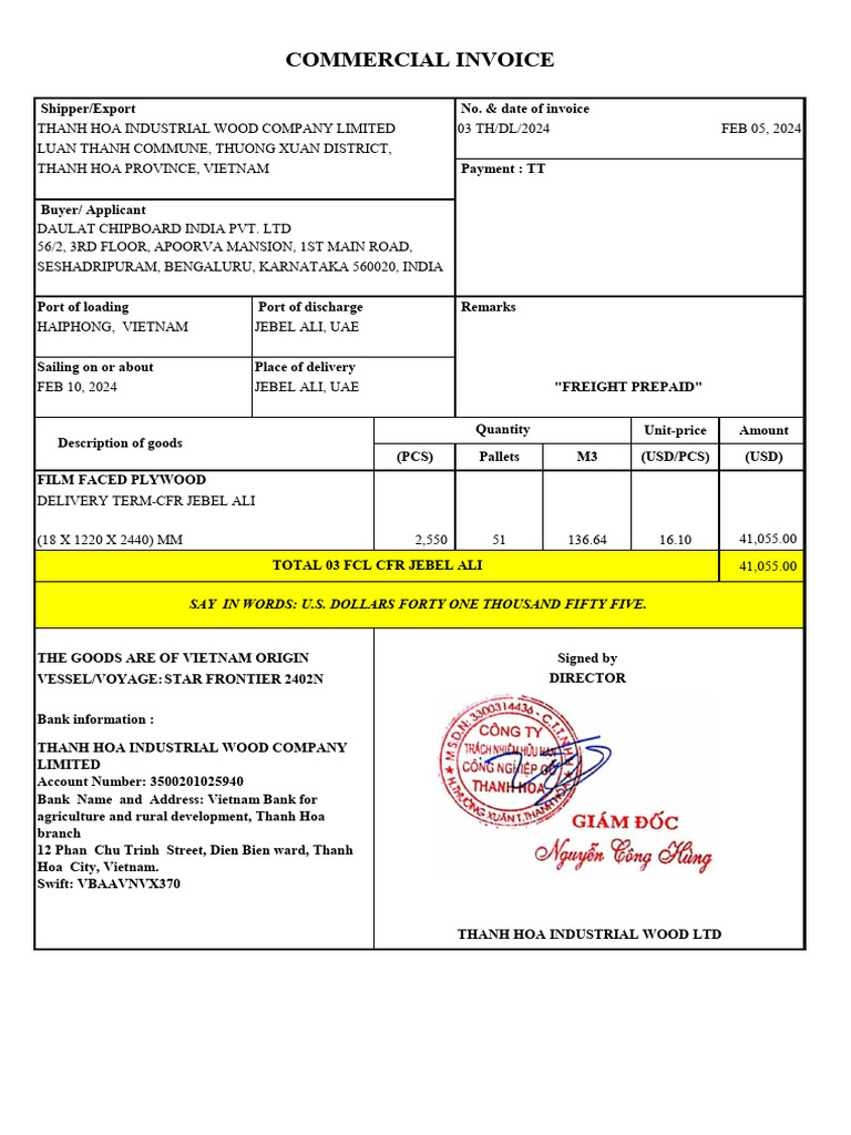 5 | PDF | Bill Of Lading | Cargo