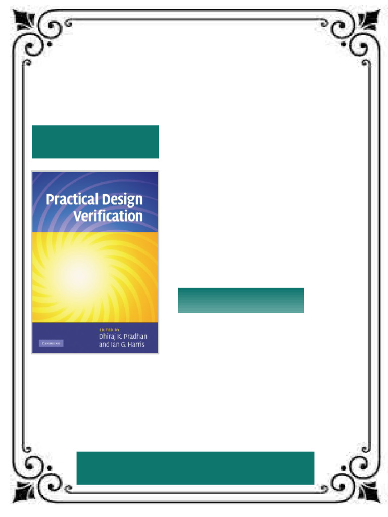 Practical Design Verification 1st Edition Dhiraj K. Pradhan ebook ...