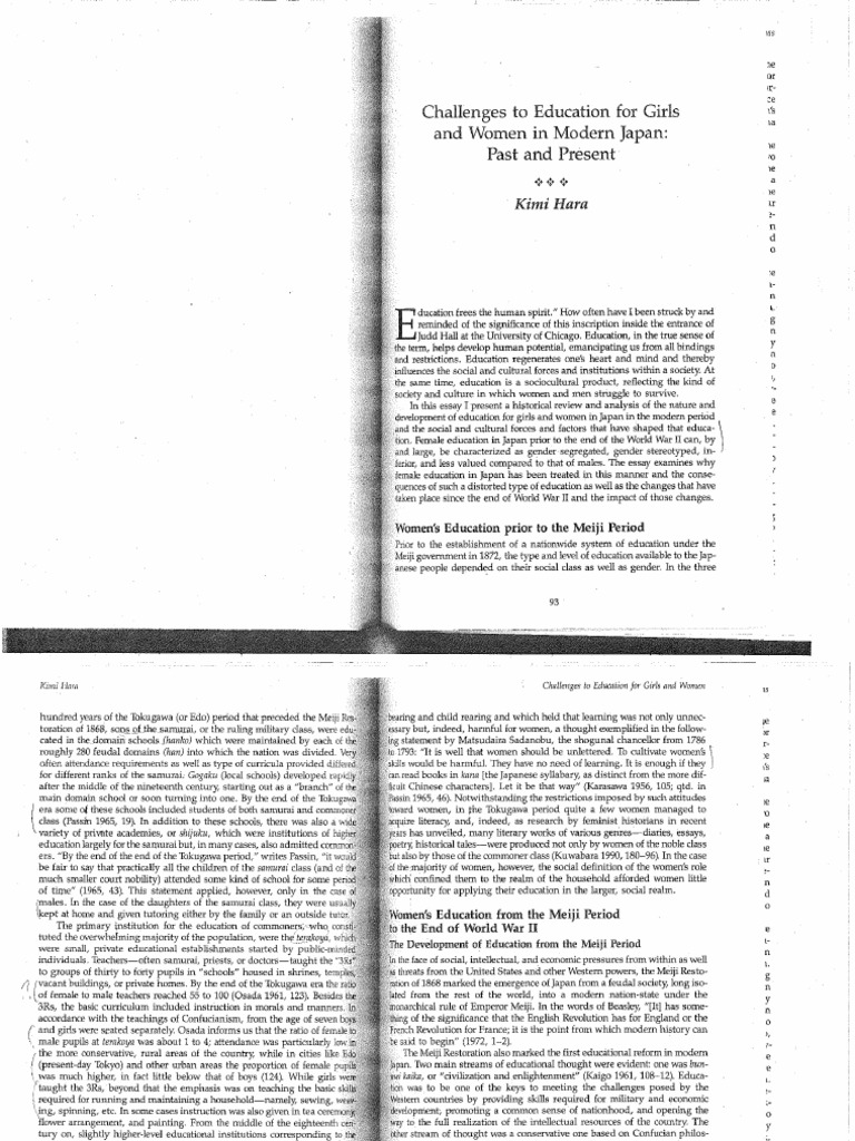 Challenges to Education | PDF