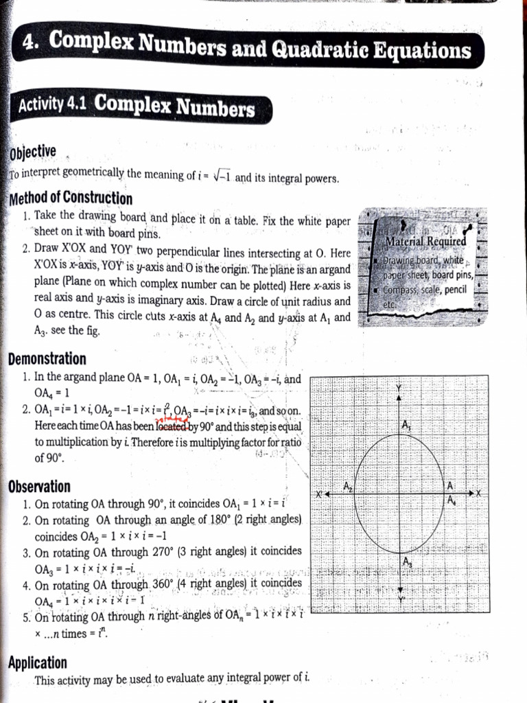 Class 11 Math Lab Content | PDF