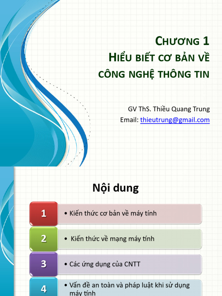 Chuong 1 Hieu Biet Co Ban Ve CNTT | PDF