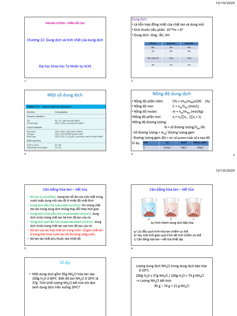 Che 12 - Dung Dịch-Sv2025 | PDF