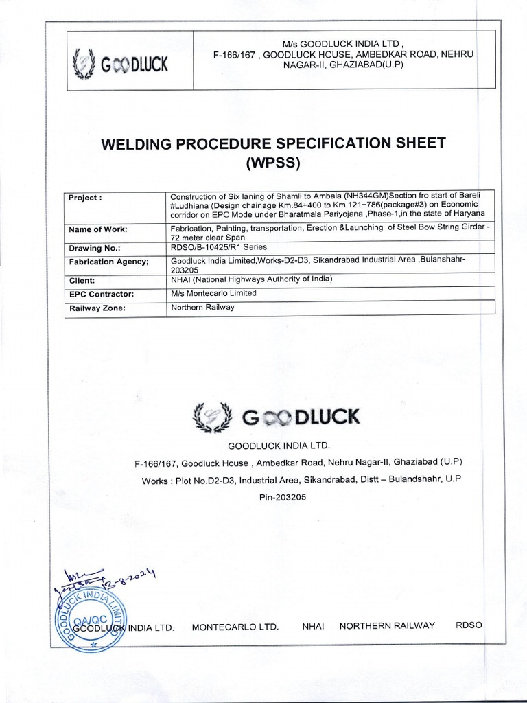 MCL WPSS Workshop Welding - 0001 | PDF