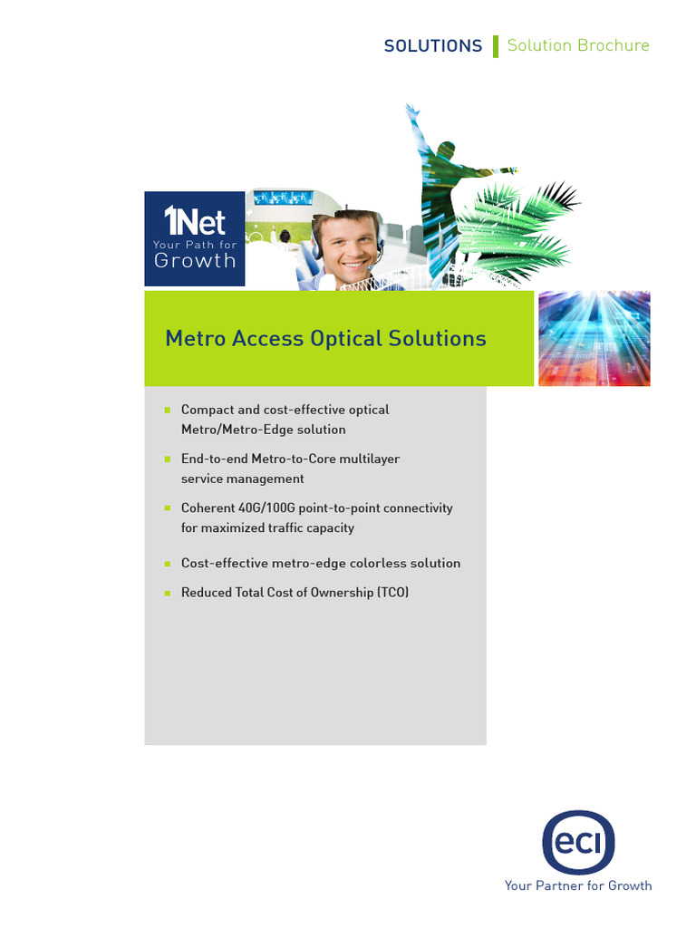 Metro Access Optical Solutions Guide | PDF | Wavelength Division ...