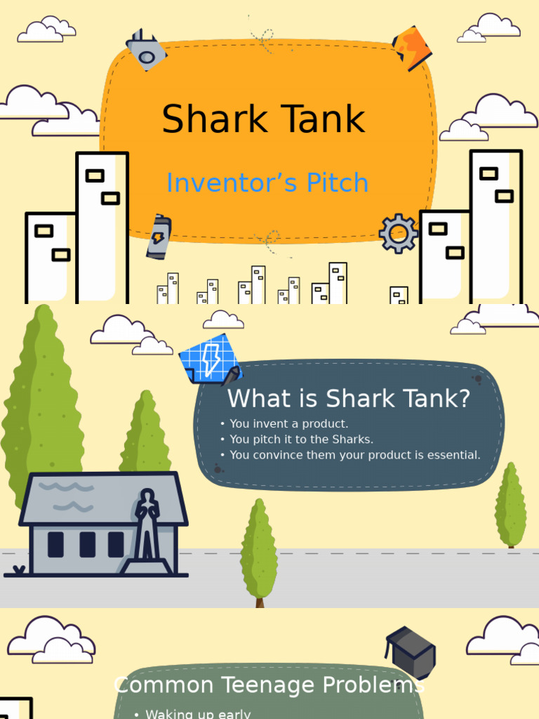 Shark Tank Pitch Guide for Teens | PDF