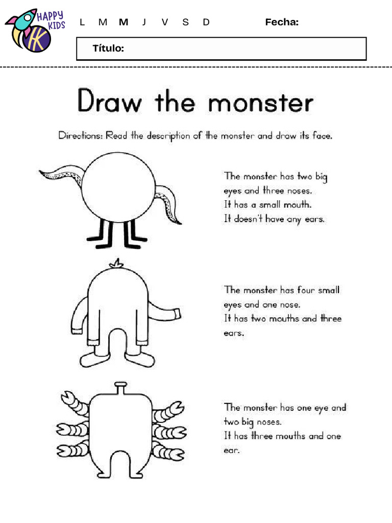 Body Monster Parts | PDF