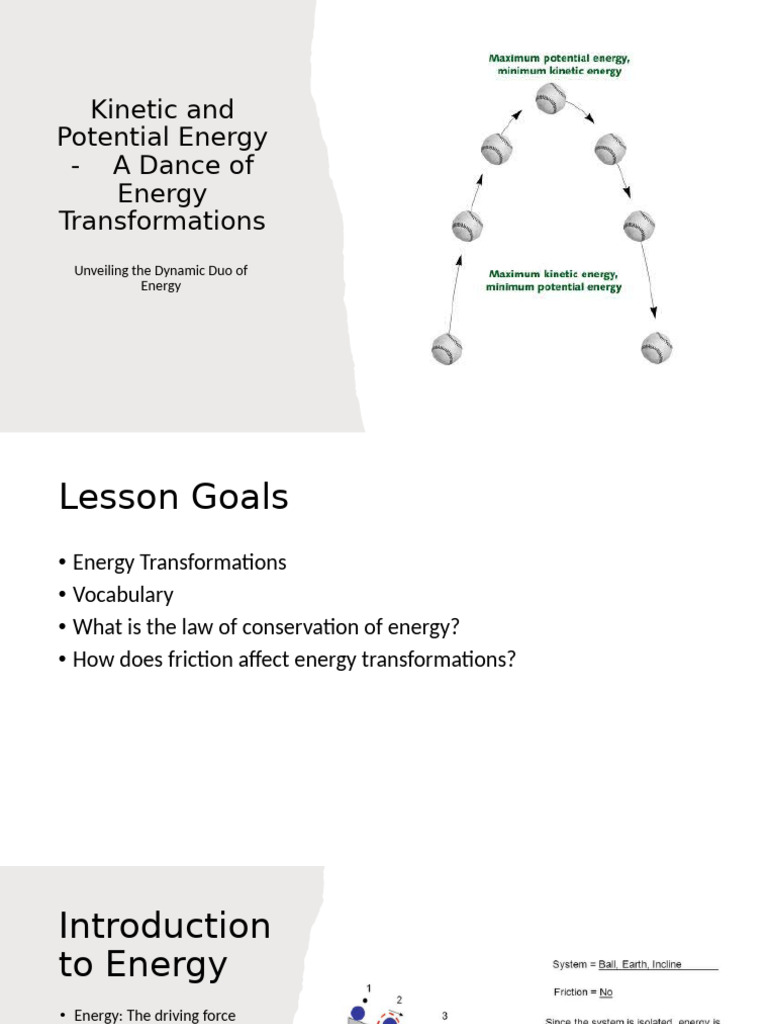 Kinetic vs. Potential Energy Explained | PDF