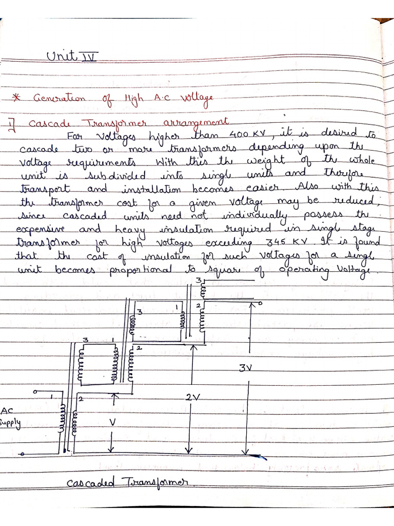 Generation of High Voltage | PDF