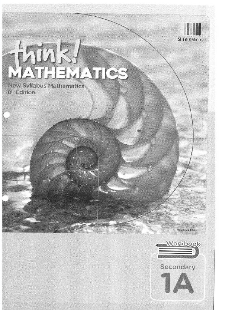 Workbook Think Mathematics | PDF