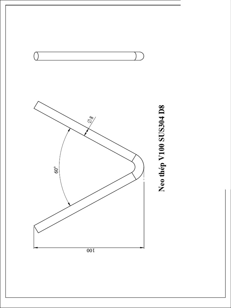 Steel Anchor V100 SUS304 D8 | PDF