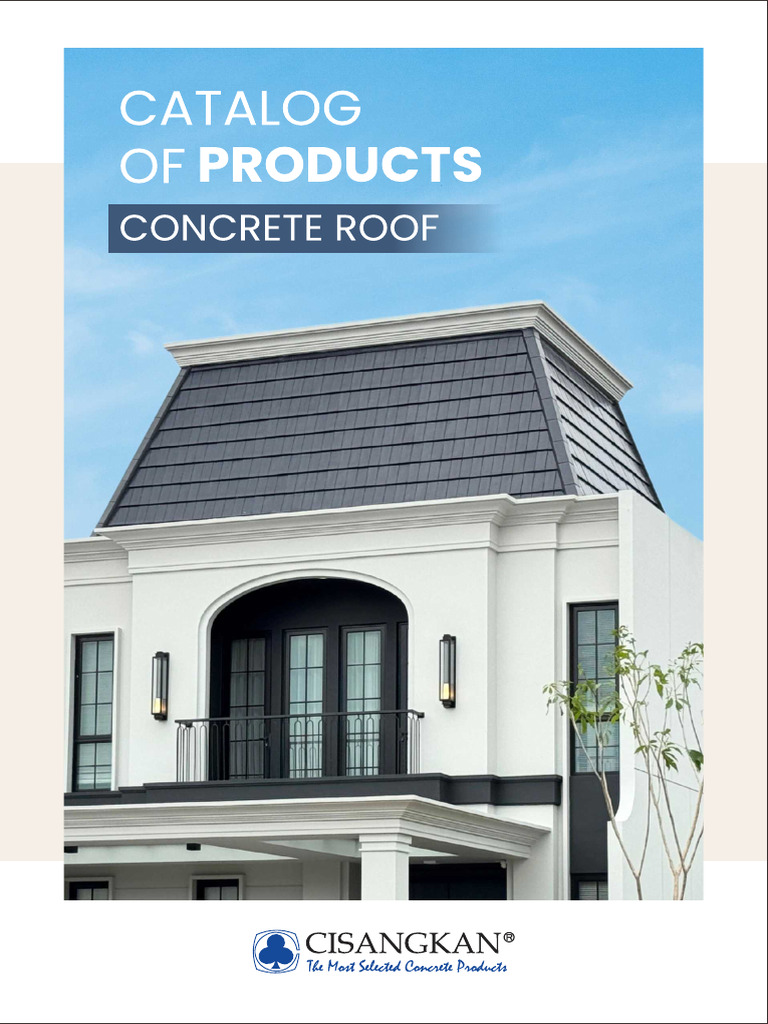 Katalog Concrete Roof Cisangkan | PDF