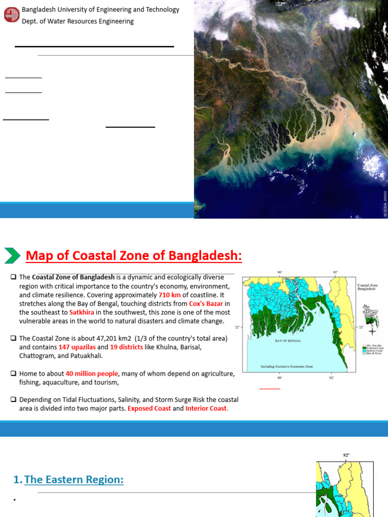 Coastal Zones of Bangladesh Overview | PDF | Coast | Storm Surge