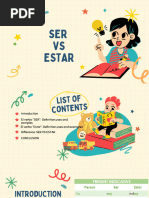 Ser vs. Estar: Doctor & Place Guide | PDF | Morphology | Semantic Units