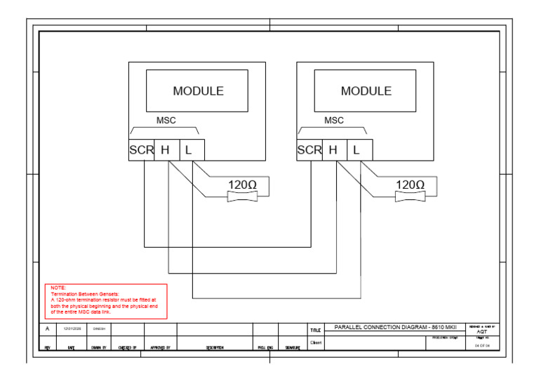 Parallel Connection Diagram - 8610 Mkii | PDF