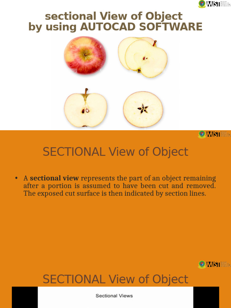 Sectional View of Object | PDF