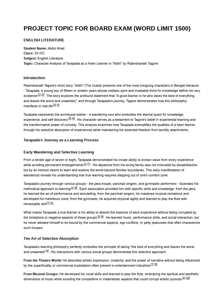 Tarapada Keen Learner Analysis | PDF | Learning | Knowledge
