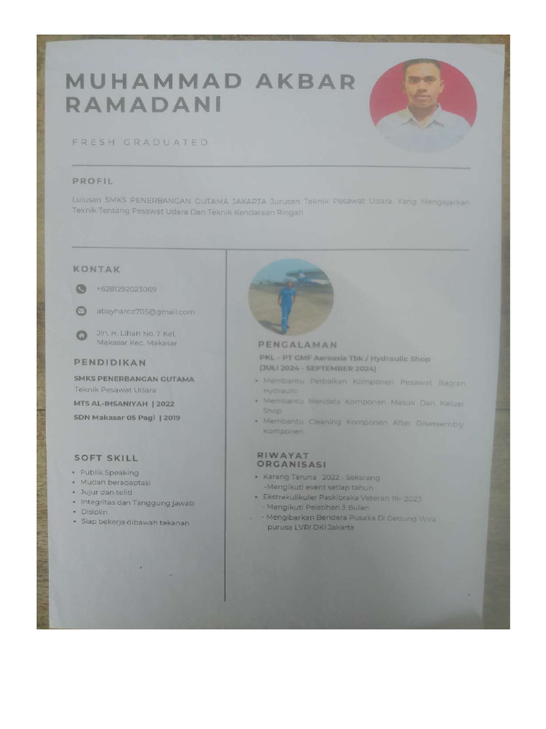 CV Akbar Compressed | PDF