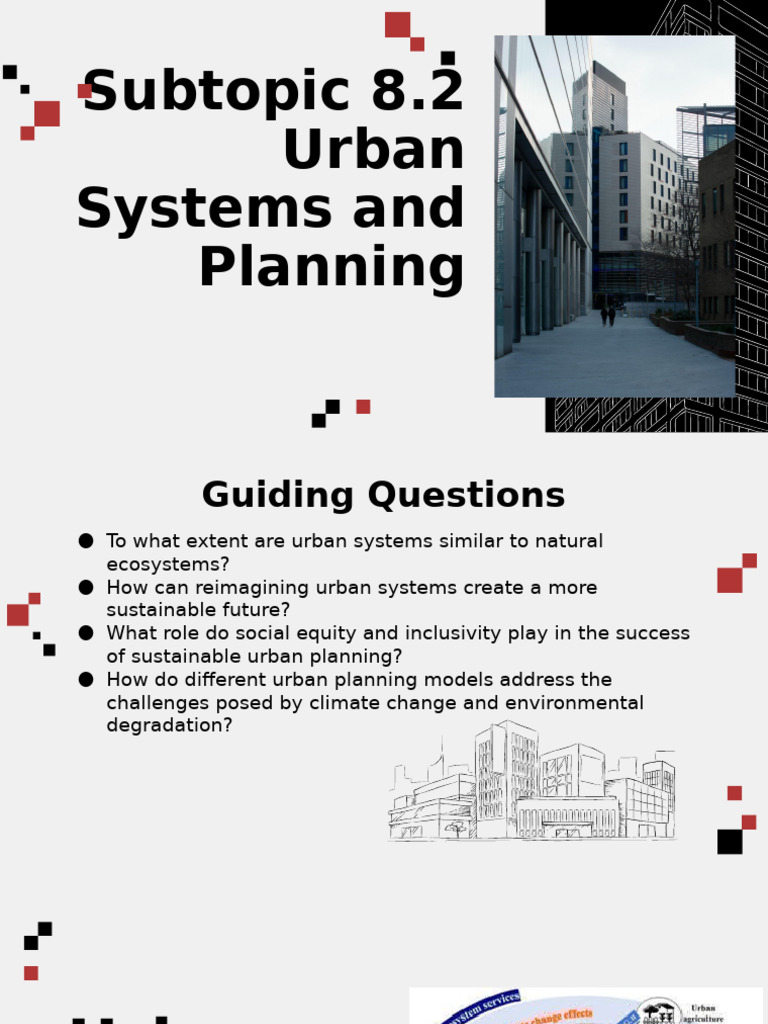 Urban Systems: Planning for Sustainability | PDF | Cost Of Living ...