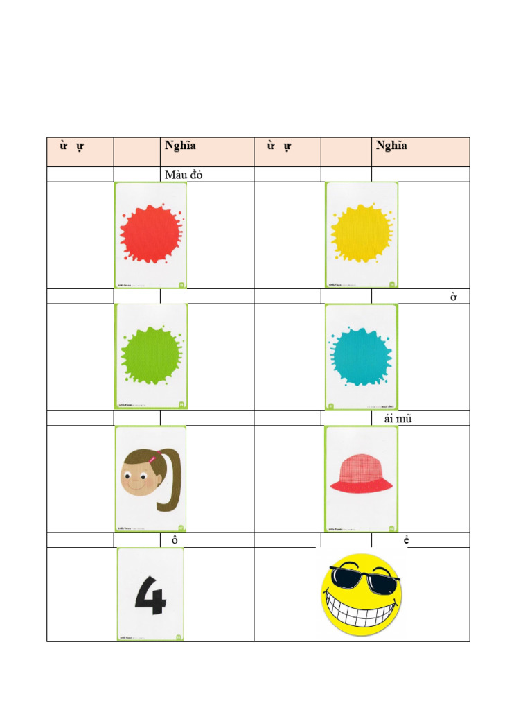 Unit 3 Colors | PDF