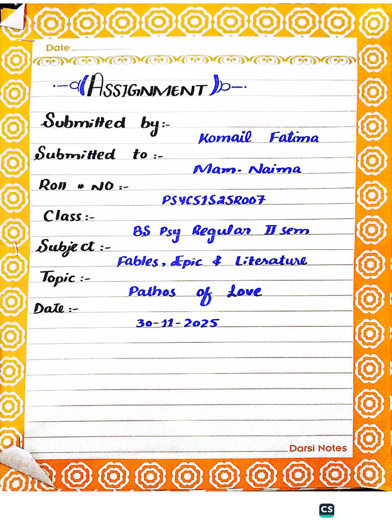 Komail Presentation (Fables) | PDF