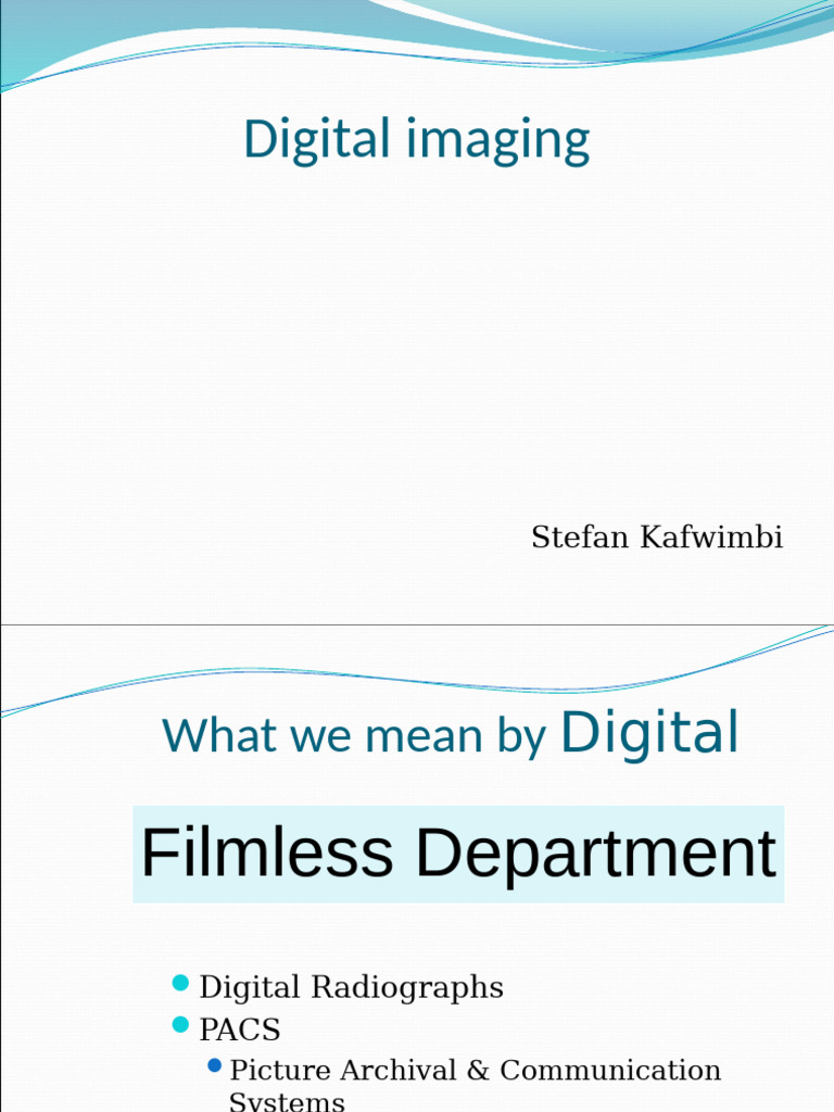 Understanding Digital Imaging Basics | PDF | Bit | Radiography