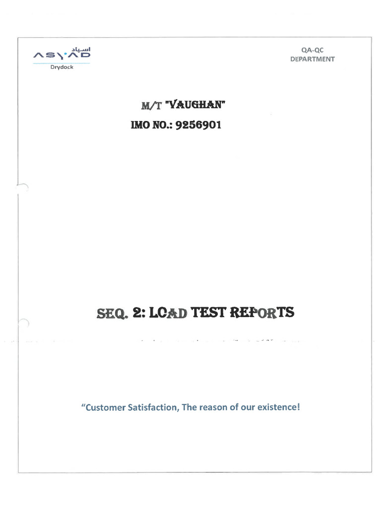 Load Test Reports | PDF
