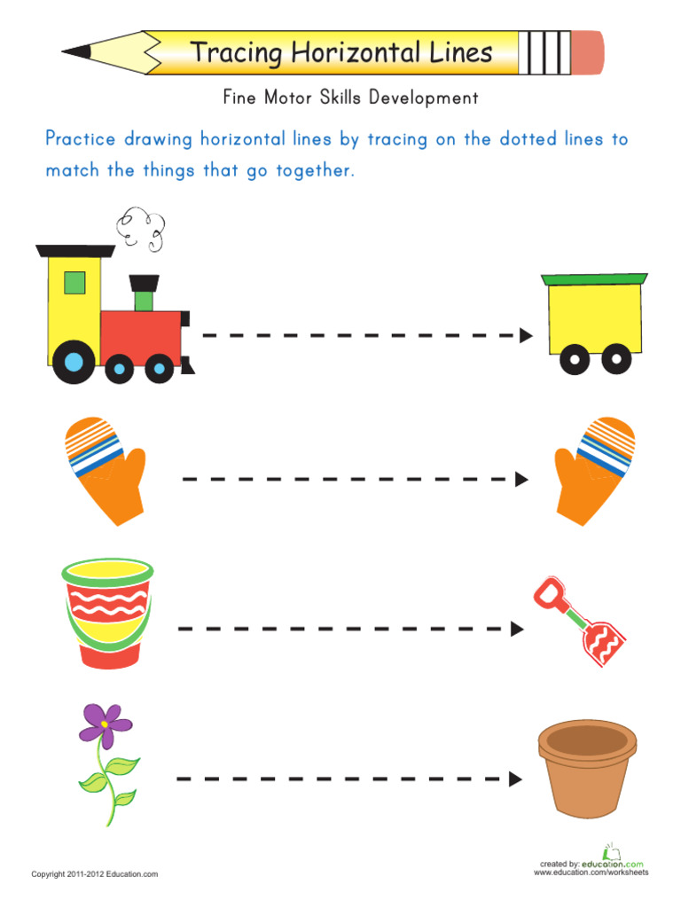 Line Tracing Fun With Horizontals | PDF