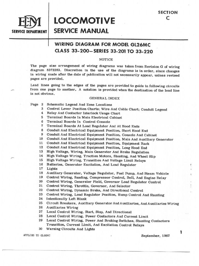 33-200 Electrical Schematic+Interlock Chart | PDF