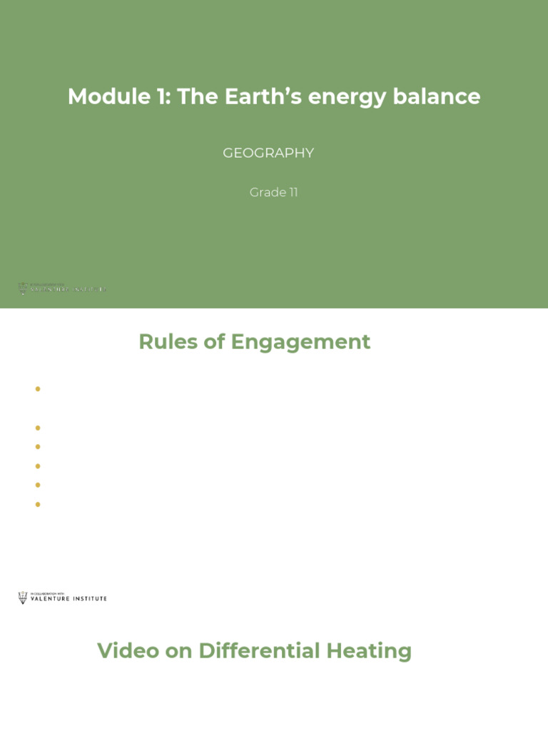 Earth's Energy Balance and Heating Zones | PDF | Equator | Earth