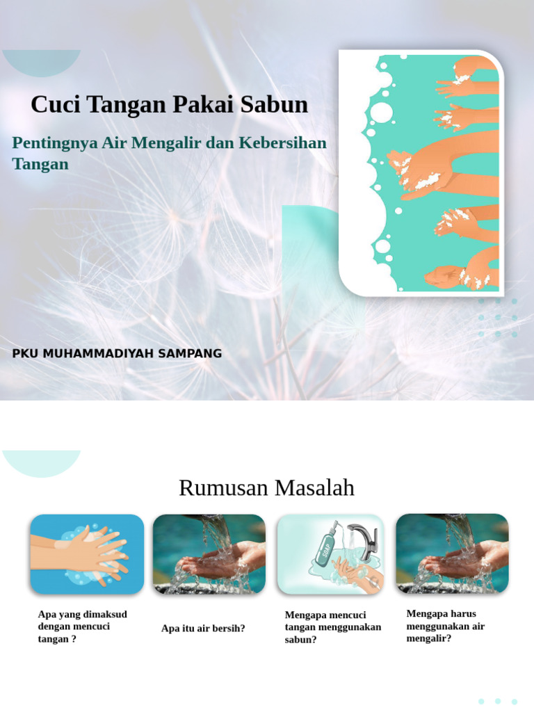 CUCI TANGAN | PDF
