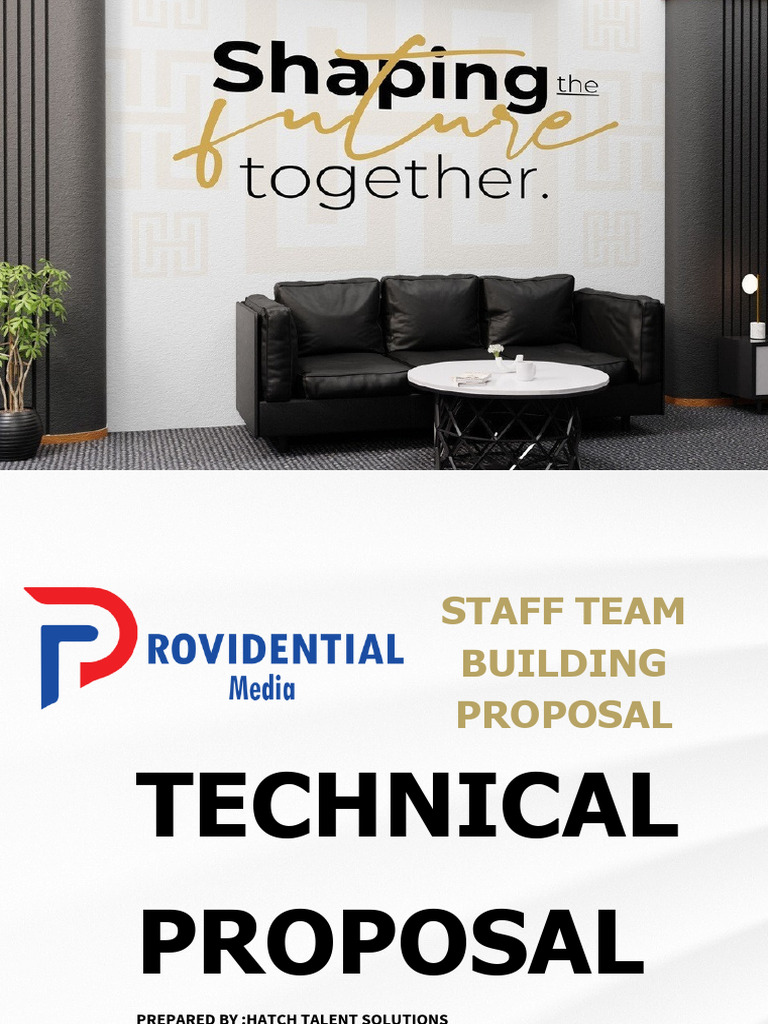 Providential Media Team Building Proposal | PDF | Team Building | Learning