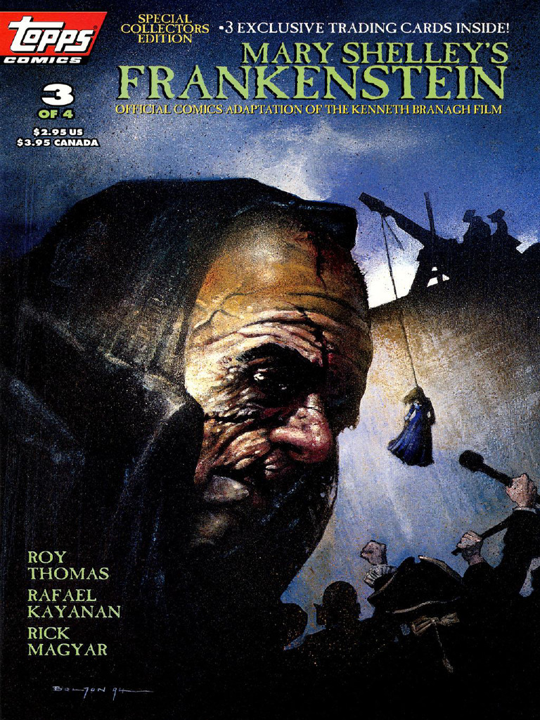 Mary Shelleys Frankenstein Comic Adaptation Issue 3 | PDF