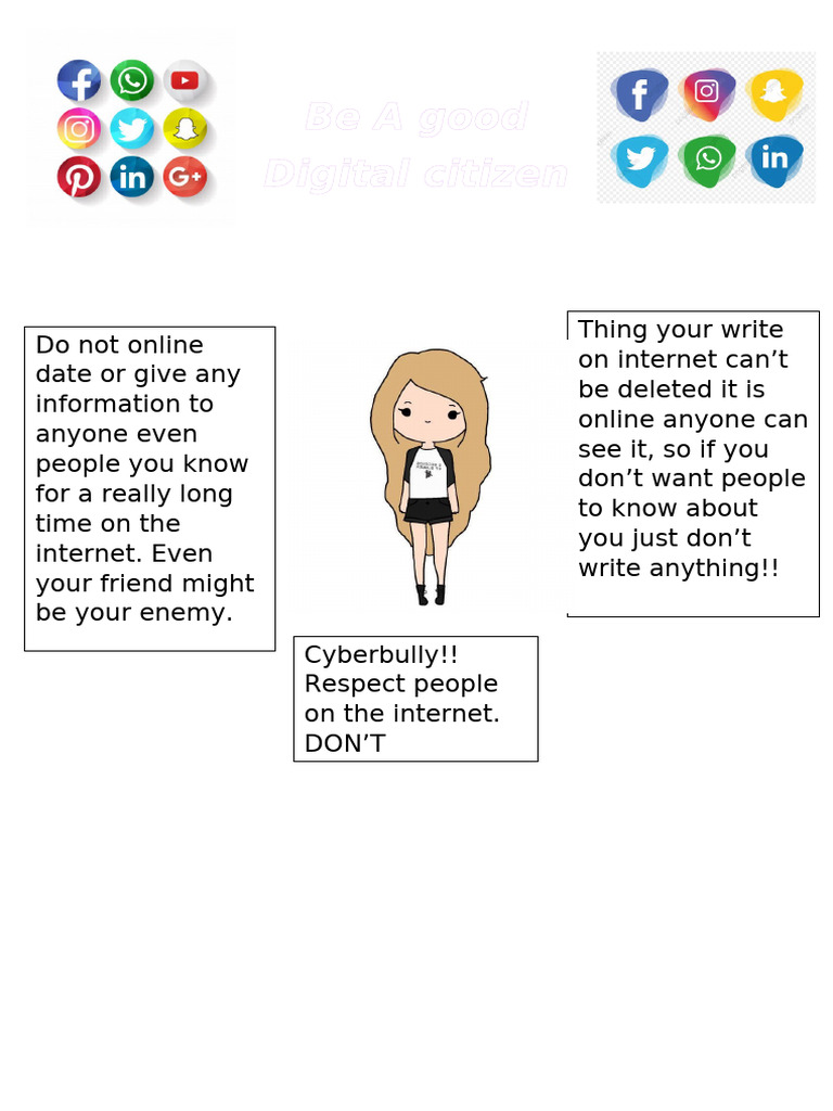 Guide to Being a Good Digital Citizen | PDF