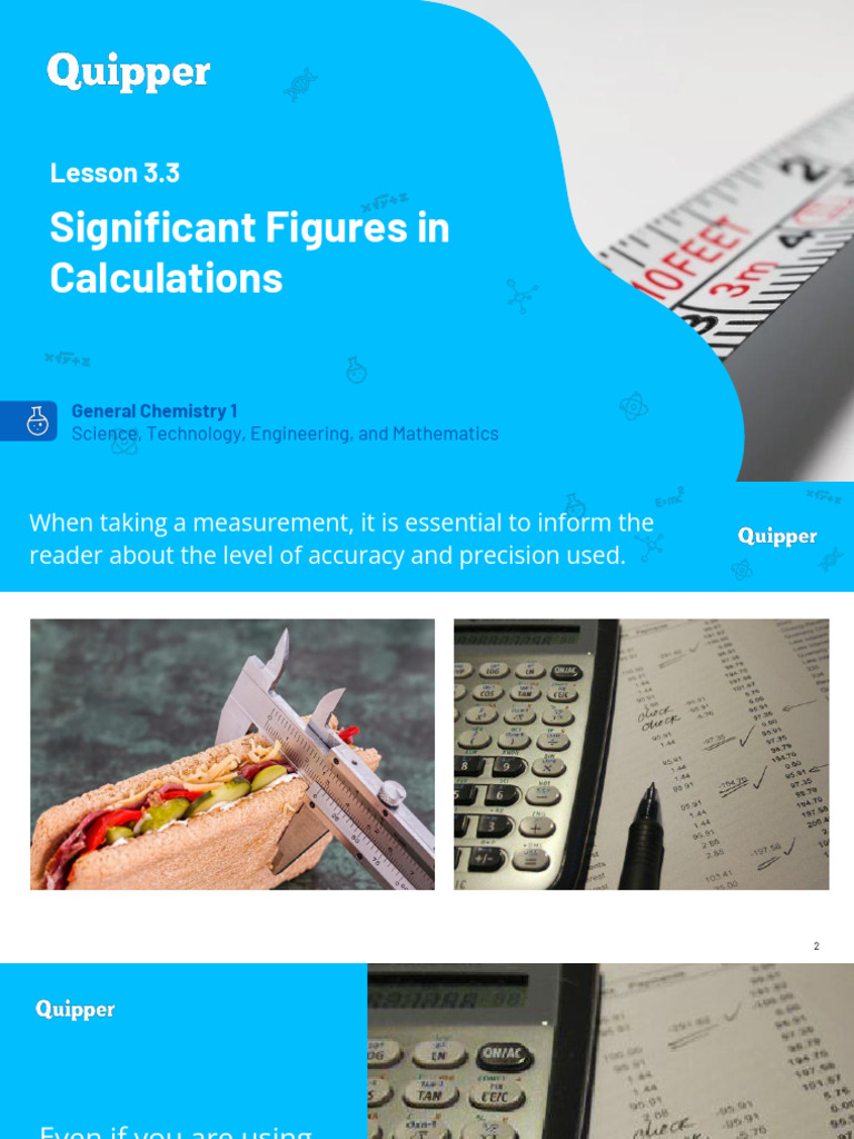 Understanding Significant Figures in Chemistry | PDF | Significant ...