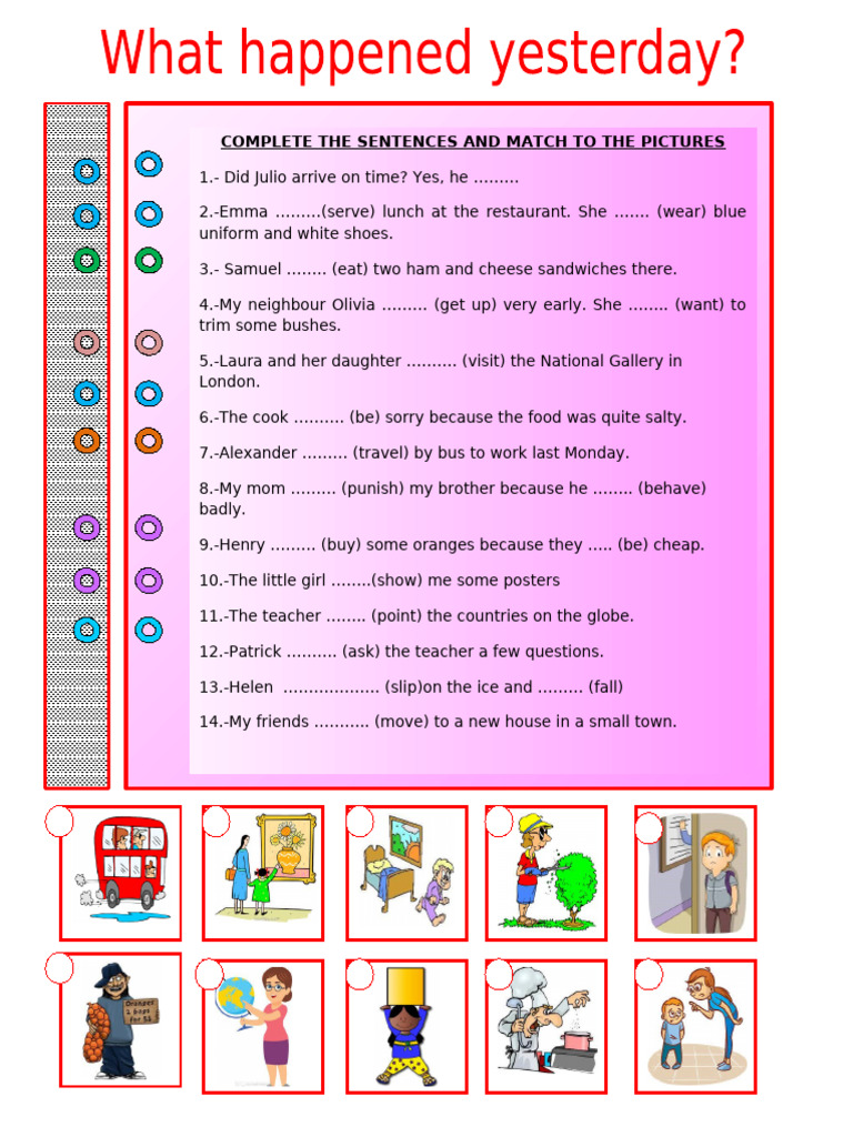What Happened Yesterday Tests 114809 | PDF