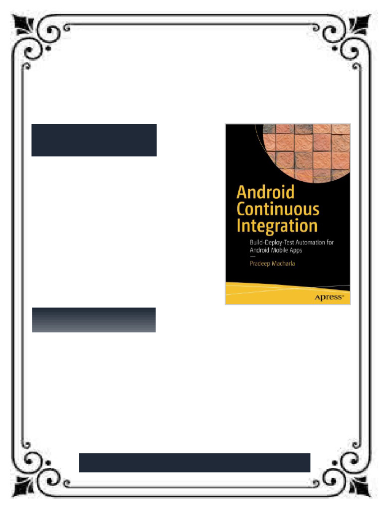 Android Continuous Integration: Build-Deploy-Test Automation for ...