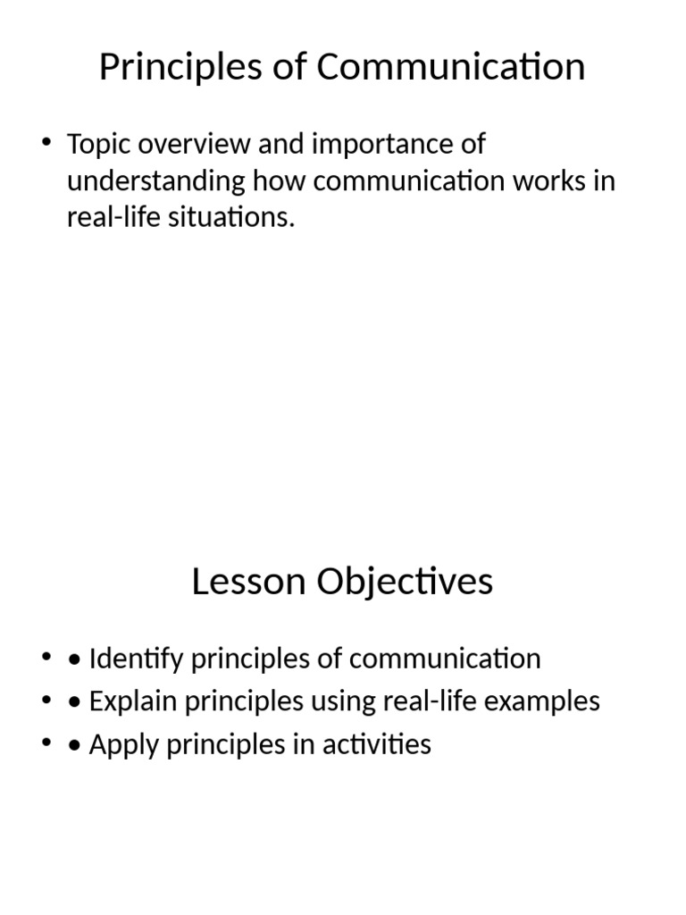 Principles of Communication | PDF