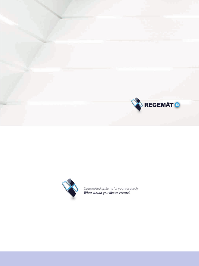 3D-bioprinter-V1-catalogue-3D- | PDF | Extrusion | Tissue Engineering