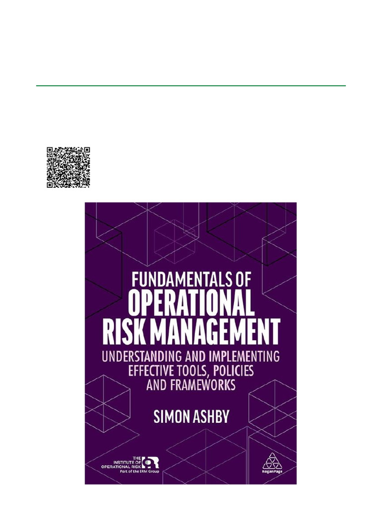 Operational Risk Management Essentials | PDF | Risk | Operational Risk